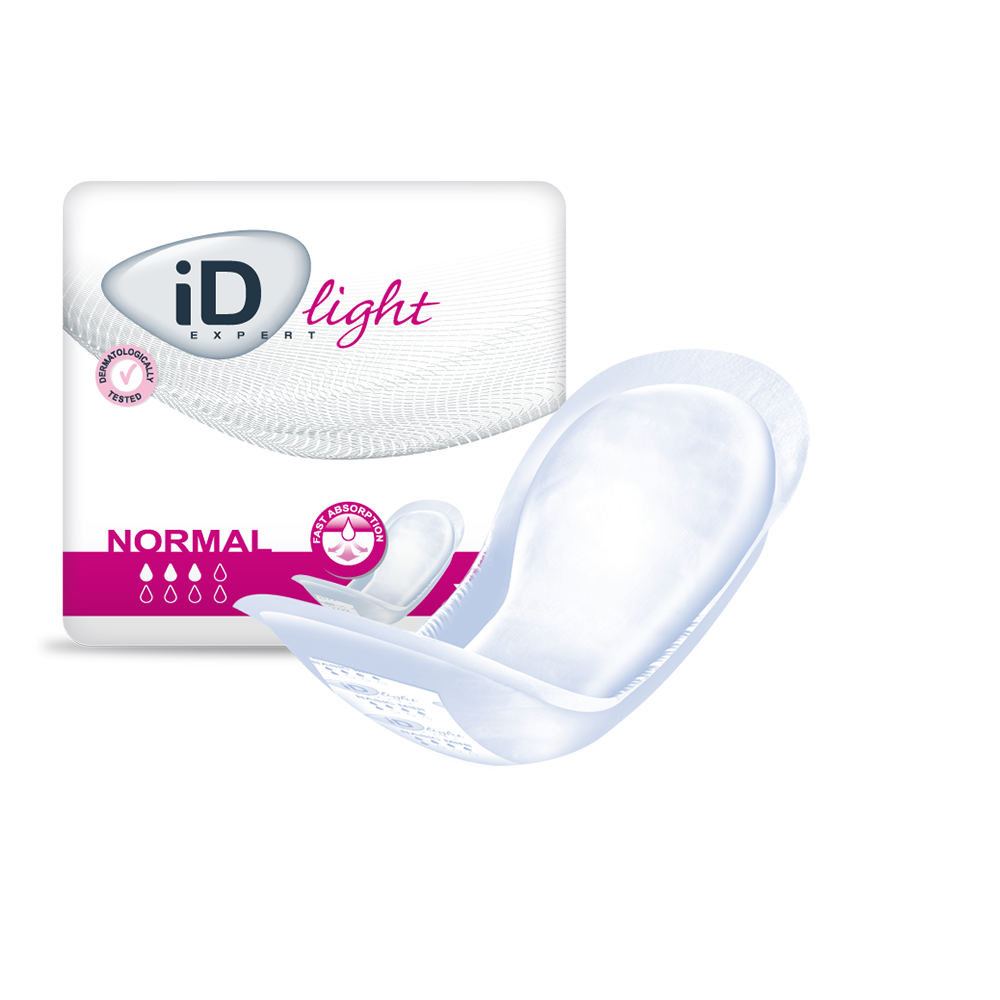 Homecare Medical | ID Expert Light Incontinence Pads Normal – Homecare ...